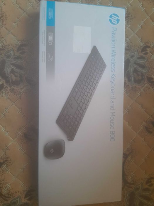 Безпровідна клавіатура+миш HP Pavilion Wireless Keyboard and Mouse 800: ...