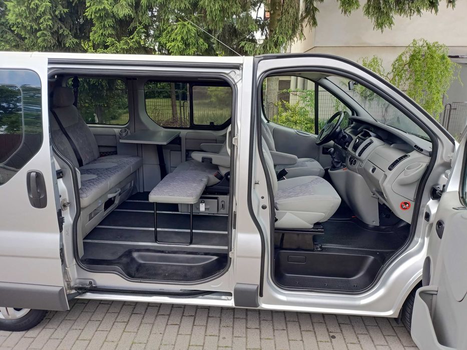 Opel Vivaro Life Westfalia Kamper Multivan Stolik Łóżko 7os Super Stan ...