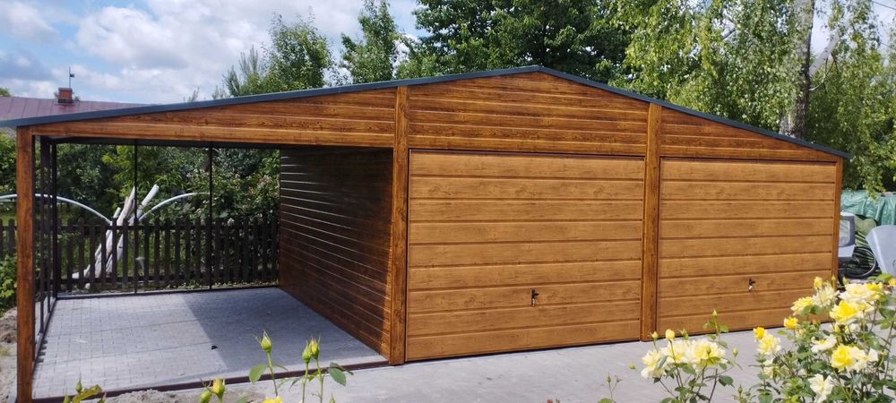 Garaż blaszany garaz blaszak garaze blaszane 9x5 5x6 7x5 5x7 5x5 6x5 ...