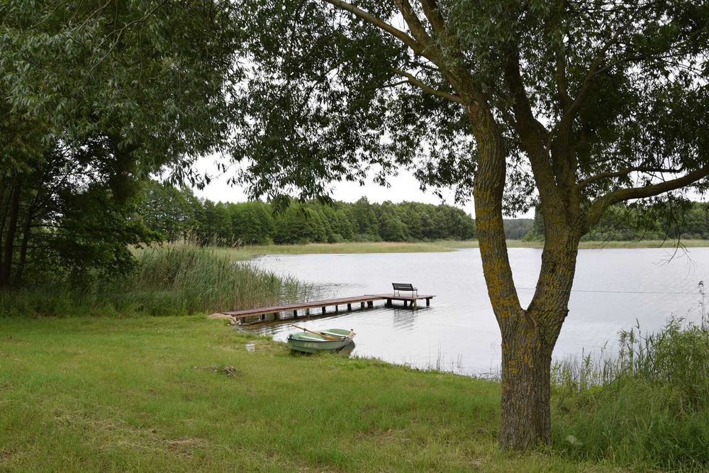 Domki nad samym jeziorem Wielkie Leźno Wielkie Leźno • OLX.pl