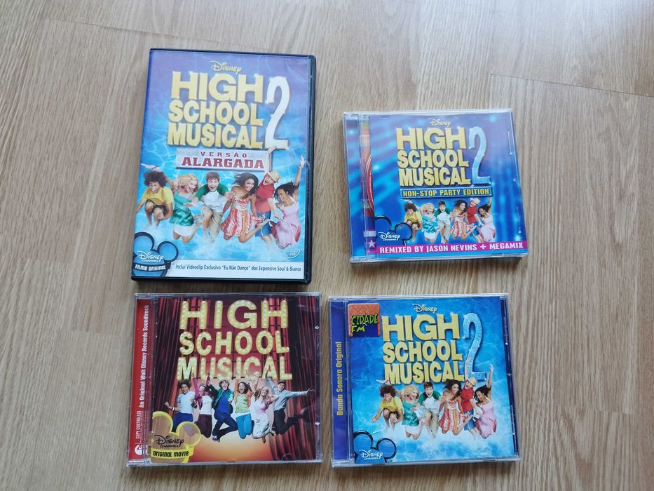CDs + DVD High School Musical - Disney Channel Odivelas • OLX Portugal