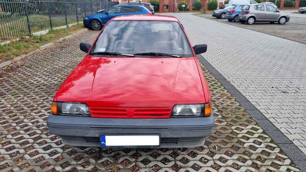 Nissan Sunny N13 1,3 (60 KM) Hatchback 3-drzwiowy (E13S) 1989r. Kraków ...