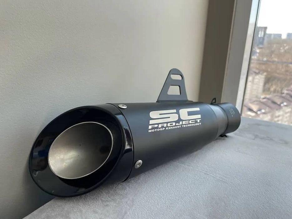 Sc Project, выхлоп на мотоцикл, прямоток на мотоцикл, глушитель мото: 2 ...