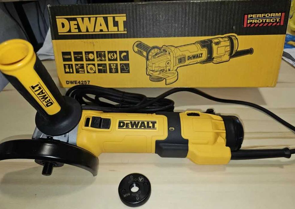 Болгарка DeWALT DWE4257 угловая шлифовочная машинка / шлифмашина: 7 099 ...