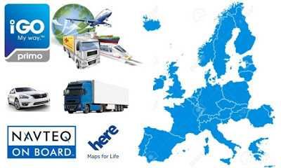 Igo Primo Navegador mapas Tom Tom / Here 2025 / Substituição bateria ...