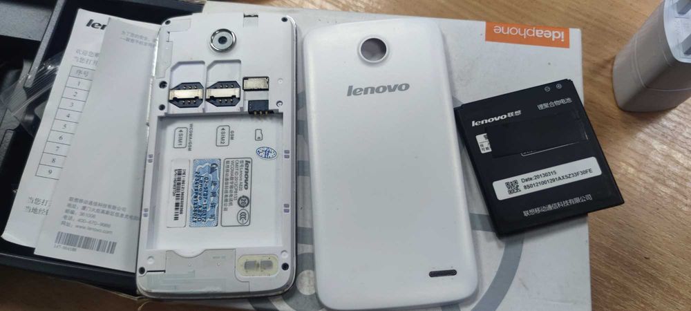 Lenovo A820 white: 500 грн. - Смартфони / мобільні телефони Дніпро на Olx
