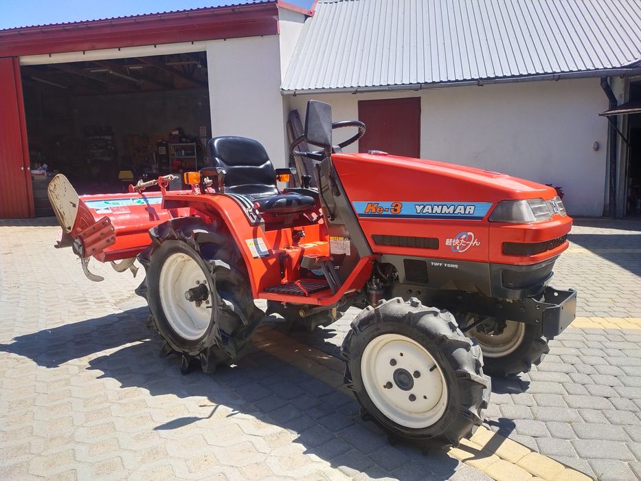 Yanmar KE3 + glebogryzarka mini traktorek,ciągniczek ,ogrdniczy ...