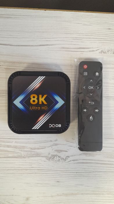 Vontar 4/64 DQ08 Smart TV Box Android 13 Смарт Тв приставка DQ 08: 1 ...