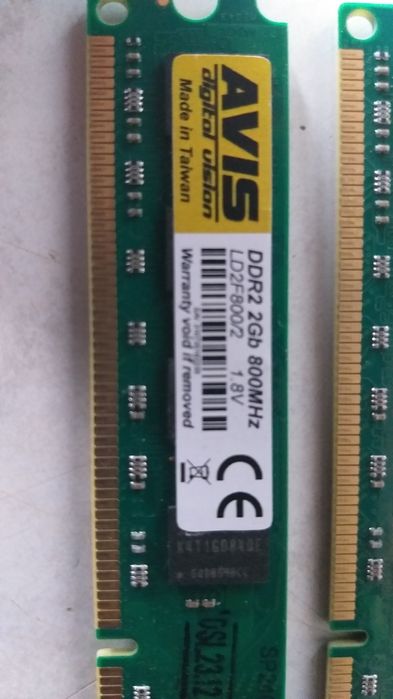 DDR2 4x2gb 800mhz 1.8v двухранговая cl6 AMD и Intel: 122 грн ...