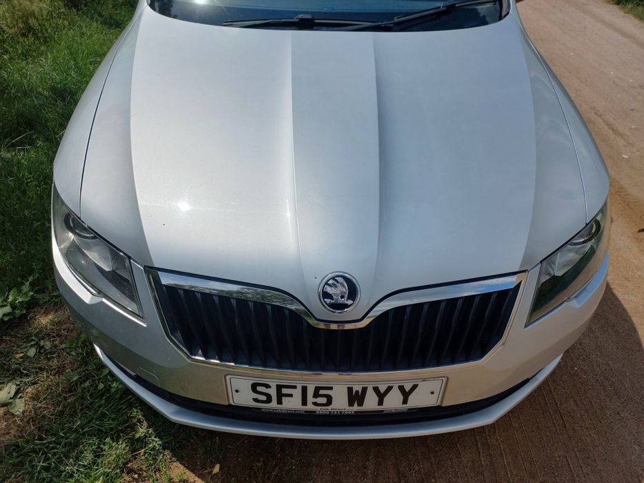 Skoda superb 2 lift la7w przód kompletny maska pas przedni zderzak ...