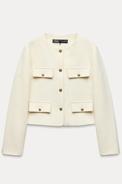 Блейзер піджак короткий Zara old money: 1 950 грн. - Інші піджаки та жакети Софіївська ...