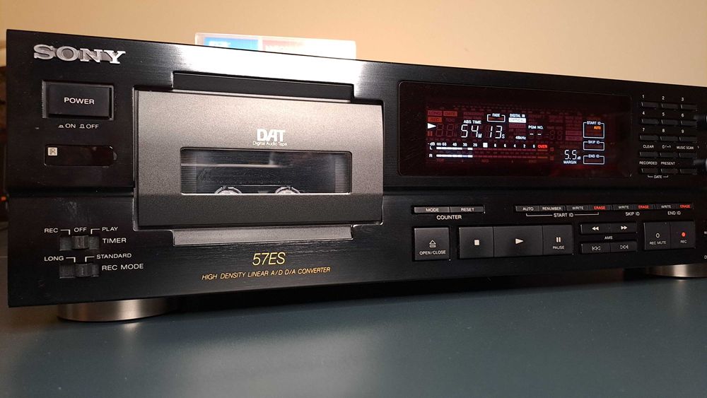 Magnetofon cyfrowy DAT Sony DTC-57ES Białystok Bacieczki • OLX.pl