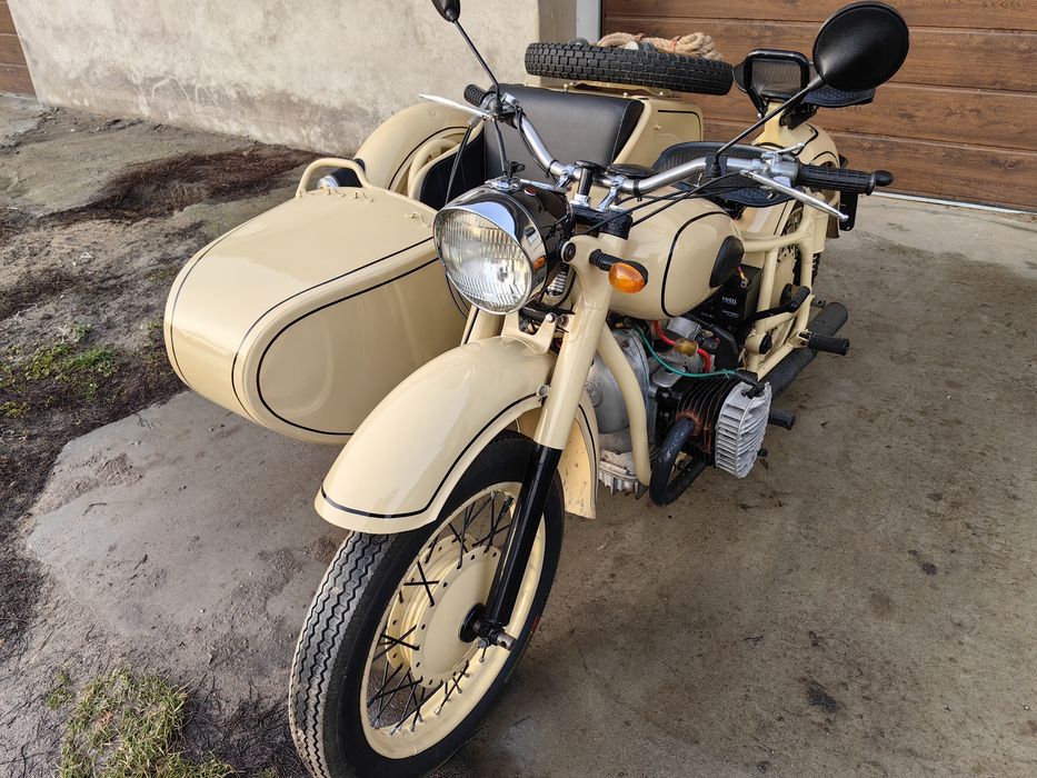 Sprzedam motocykl z koszem K750 (K-750,Dniepr,Ural) Gozdowo • OLX.pl
