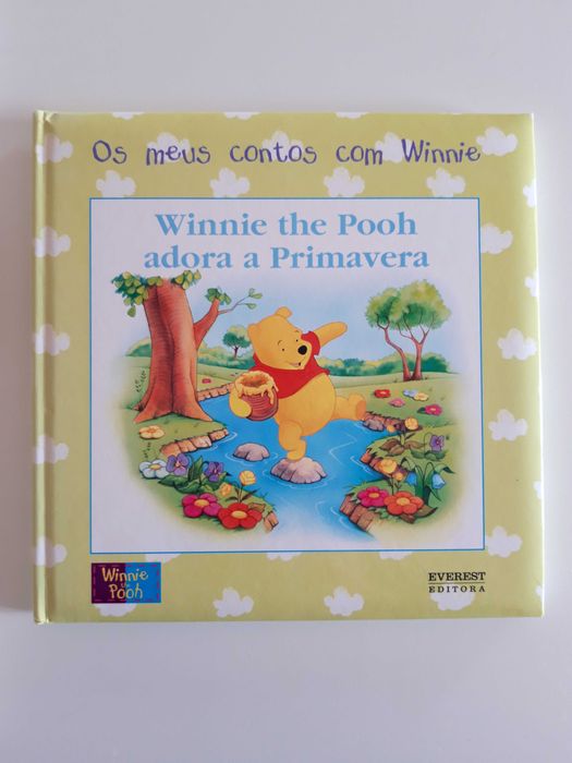 Livro "Winnie the Pooh adora a Primavera" Covilhã E Canhoso • OLX Portugal