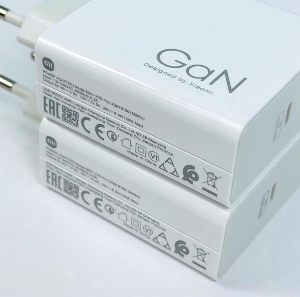 Зарядка ксиоми Мережевий зарядний пристрій Xiaomi 120W Зарядка редми ...