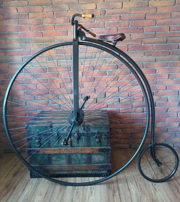 Zabytkowy Rower Bicykl XIX wiek Rekonstrukcja Konin • OLX.pl