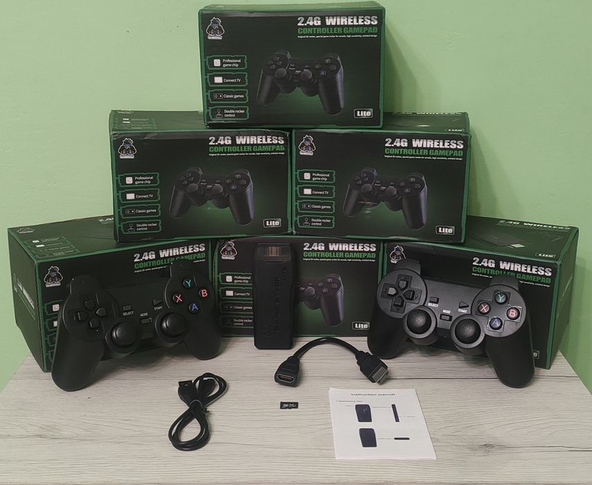 Ігрова приставка 15000 ігор Data Frog Y3 Lite 64GB, M8 Dendy, Sega, PS ...