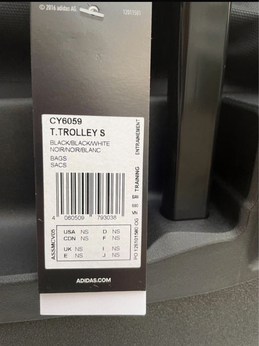 Walizka na kolkach Adidas Trolley S cy6059 Osielsko • OLX.pl