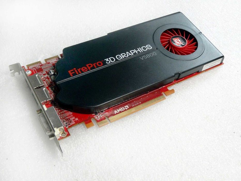 AMD FirePro V5800 (1Gb GDDR5 128bit\800cores) \ торг: 995 грн ...