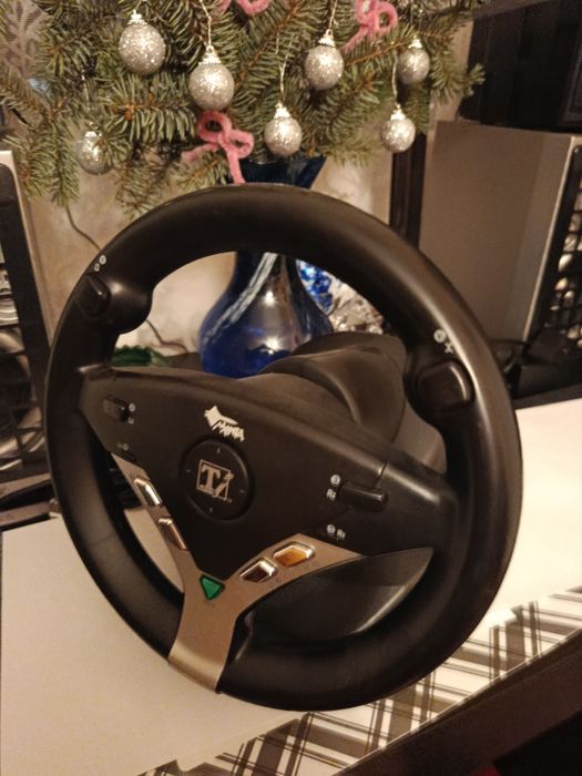 Kierownica Evolution Wheel Supreme + pedały USB – PC / PS2 Łódź ...