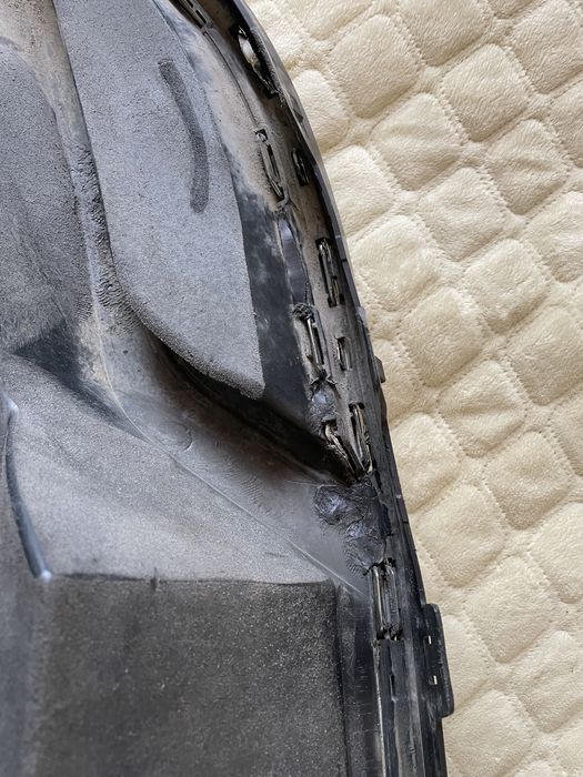 Накладка губа молдинг хром заднего бампера Vw Golf 7 спойлер 5G6807568 ...