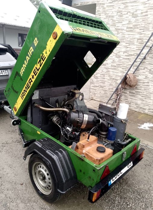 Sprężarka Kompresor spalinowy śrubowowy irmer+elze irmair2 Przecław ...