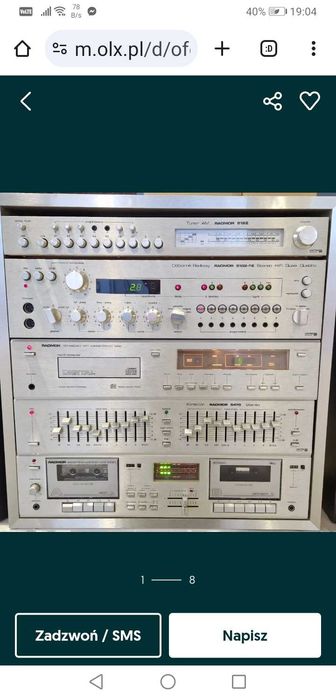 Radmor-szafka audio Sanok • OLX.pl