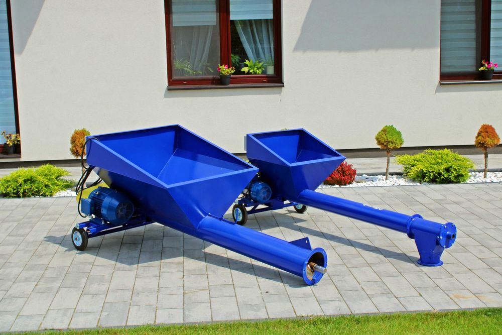 NOWA Żmijka fi 100 fi 140 fi 200 Podajnik ślimakowy Podajnik do zboża ...