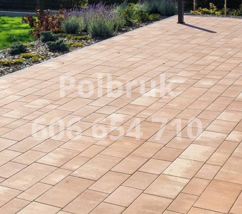 Kostka brukowa, Polbruk Ideo Latte, Granito latte oraz hawaii 6 cm Toruń • OLX.pl