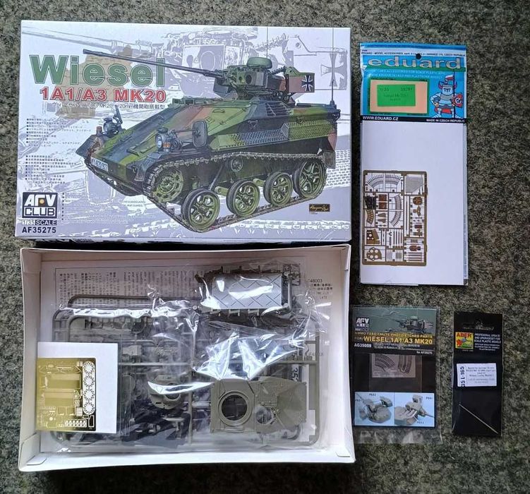 AFV Club 35275 Wiesel 1 A1/A3 Mk 20 + dodatki Kraków Bronowice • OLX.pl