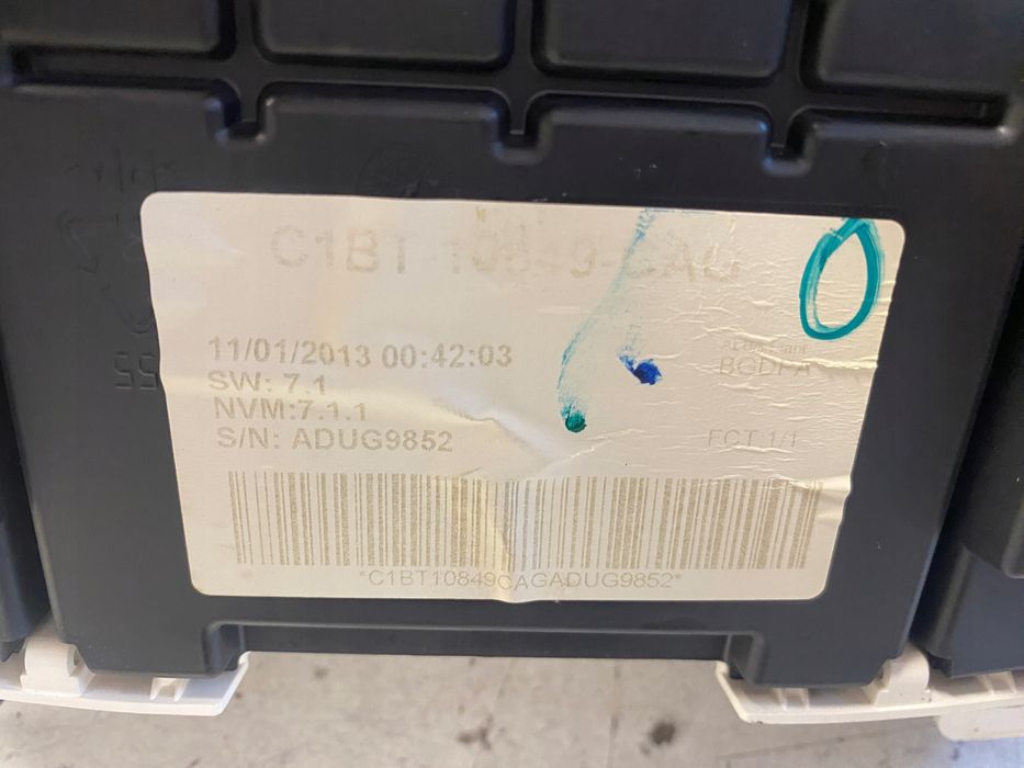 Ford fiesta mk7 licznik zegary c1bt-10849-gag Węsiory • OLX.pl