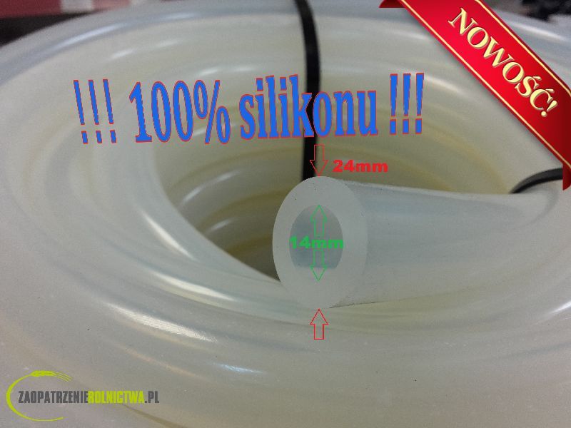Przewód mleczny 100% silikonowy 14 x 24 mm 1 metr Śniadowo • OLX.pl Przewód mleczny 100% silikonowy 14 x 24 mm 1 metr Śniadowo • OLX.pl