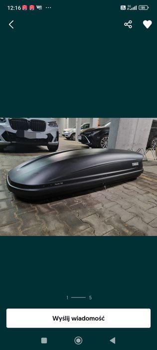 Thule Pacific Box dachowy kufer bagażnik Biała Podlaska • OLX.pl