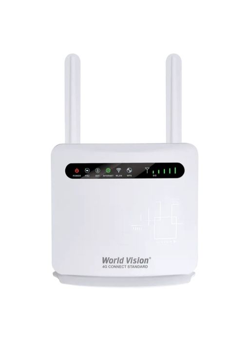 Wi-Fi роутер World Vision 4G CONNECT LITE із вбудованим 4G модемом: 1 ...