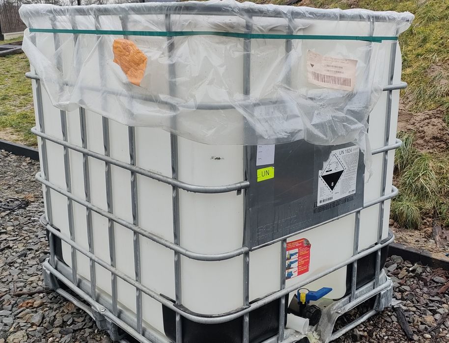 Mauzer paletokontener Zbiornik na wodę deszczówkę Łąkta Górna • OLX.pl