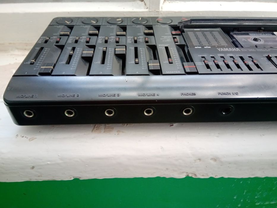 Мультитрековый рекордер YAMAHA MT 100 Multirack Винтаж Портастудия: 10 ...
