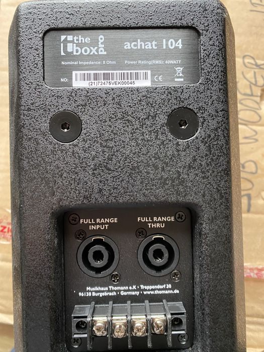 Colunas the box pro 40w Cascais E Estoril • OLX.pt