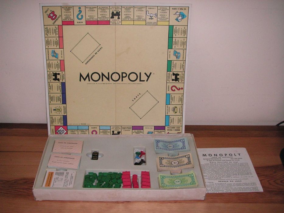 Majora - Jogo Monopoly ( Antigo ) Carcavelos E Parede • OLX Portugal