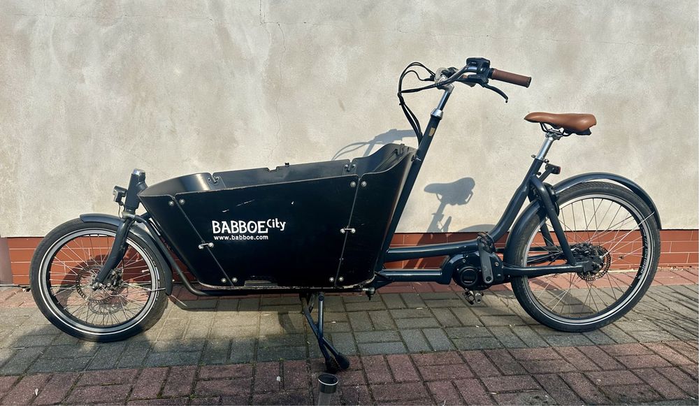 Babboe City Mountain Cargo rower elektryczny miejski elektryk Garwolin ...