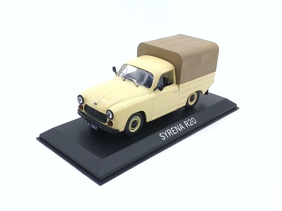 Syrena R20 - skala 1:43 - DeAgostini Kultowe Auta PRL Złota Kolekcja ...