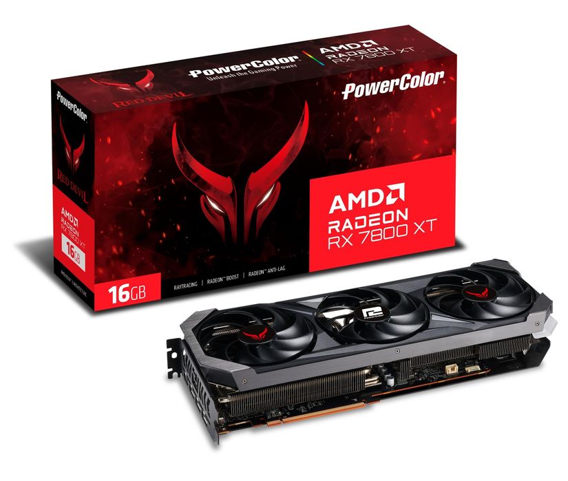 PowerColor Red Devil AMD Radeon RX 7800 XT 16GB GDDR6 Cacém E São ...