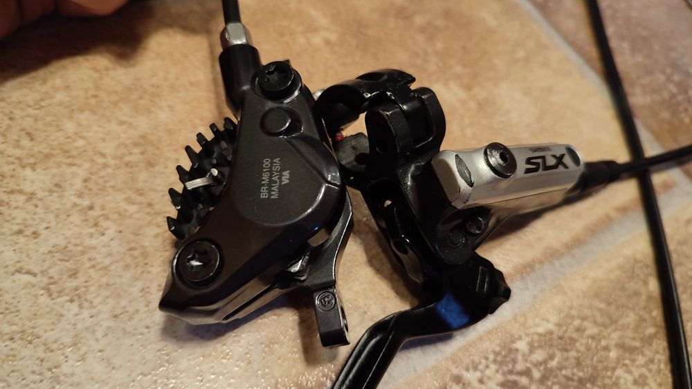 SHIMANO SLX Brake Set BR-M6100 / BL-M675-B / BR-M675: 3 000 грн ...