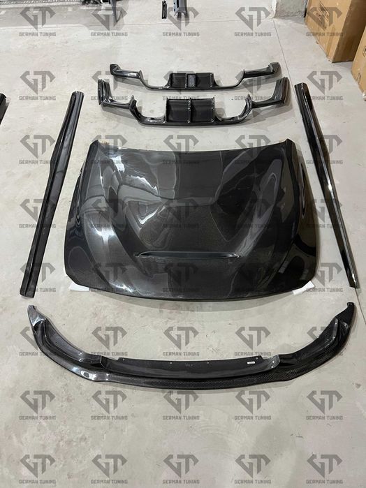 Губа карбон bmw m3 f80 m4 f82 бмв ф80 ф82 капот дифузор леза спойлер ...