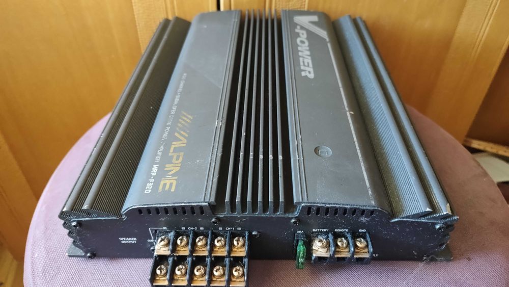 5 канальний підсилювач Alpine V-power MRP-F320: 4 232 грн. - Alpine ...