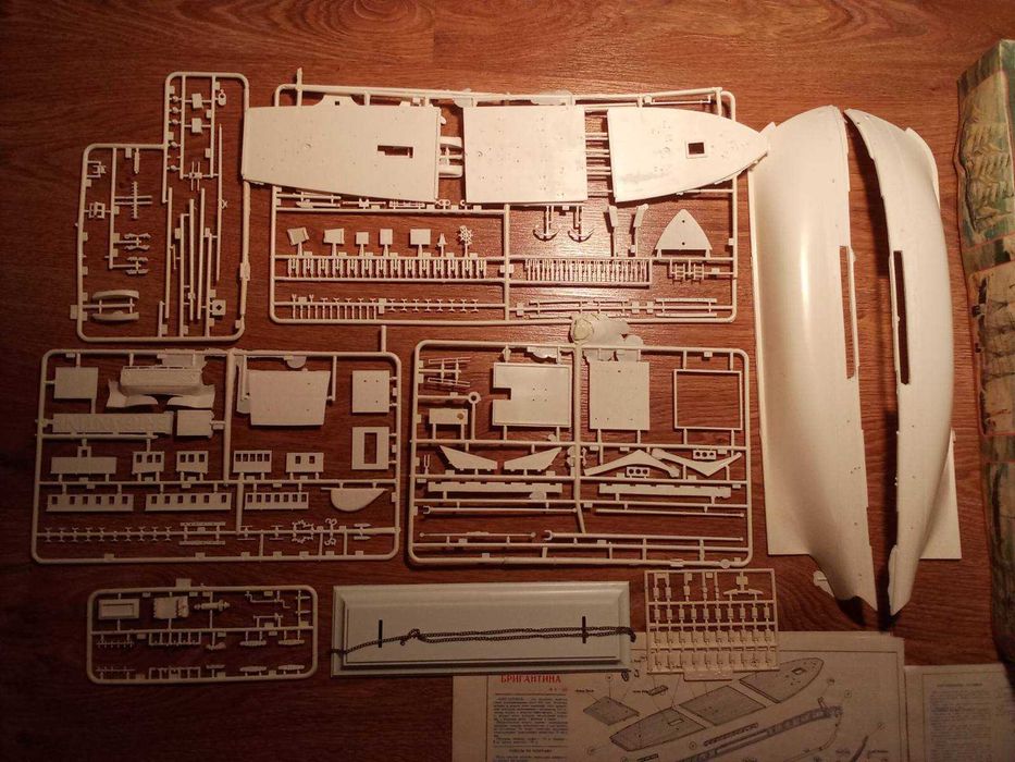 Сборная Модель Бригантина СССР длина 45 см НОВАЯ: 2 550 грн ...