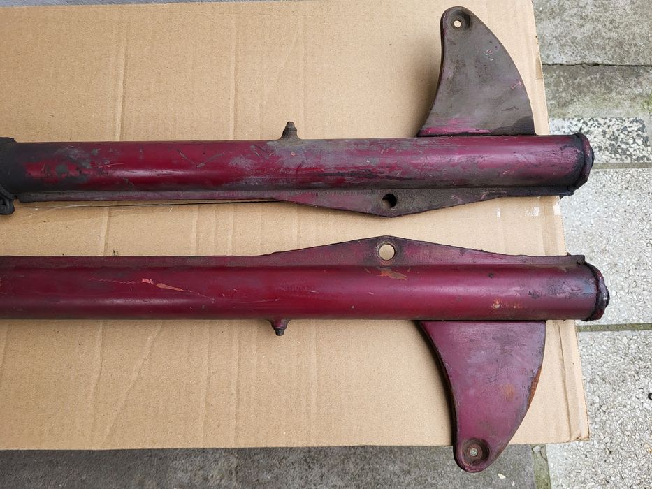 Zawieszenie Amortyzatory WFM 125 Teleskopy lagi przód przednie WSK SHL Strzelce Opolskie • OLX.pl