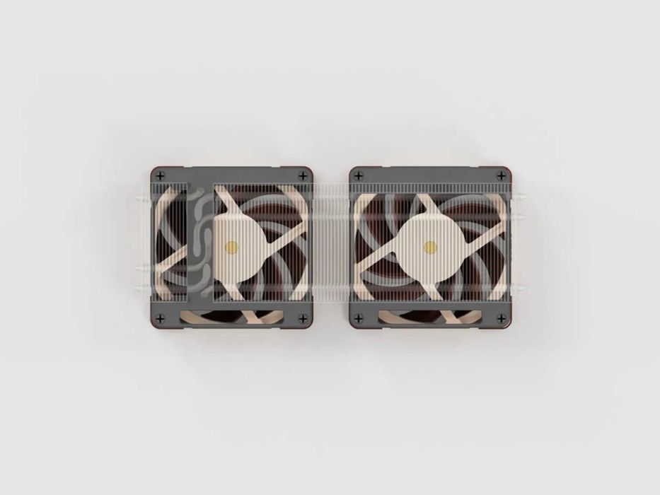 Deshroud Mod Duct kanał wentylacyjny MSI RTX 3080 Ventus NR200P Noctua ...