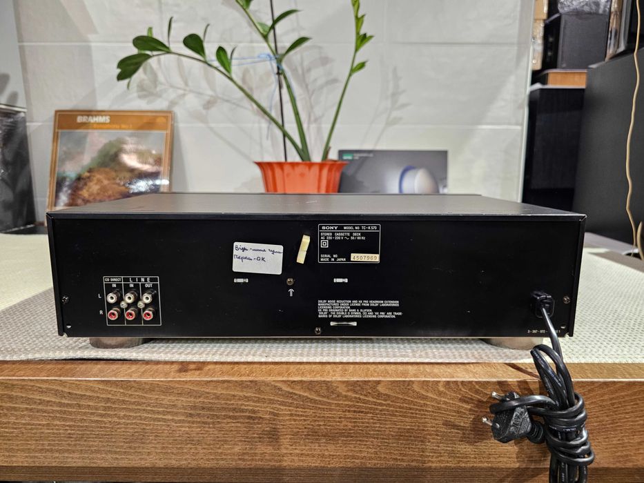 Касетна дека SONY TC-K570 (3 Head,3 Motor, HQ, Made in Japan): 4 800 грн. - Магнітоли Броди на Olx