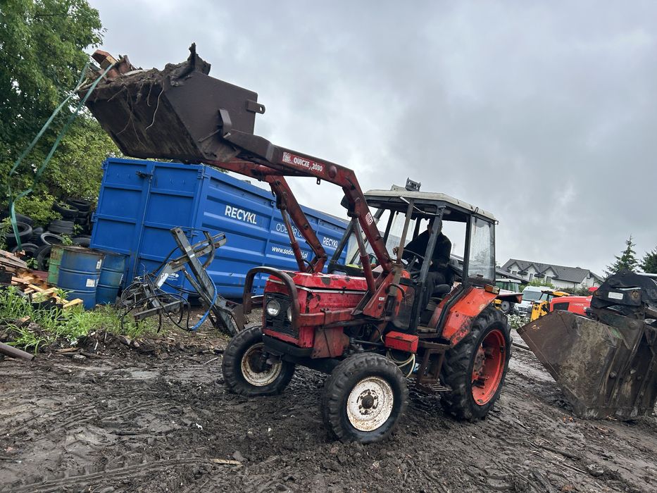 Zetor 5011 tur Quicke ALo Nowe Opony case ford ursus Dąbrowa Chełmińska ...