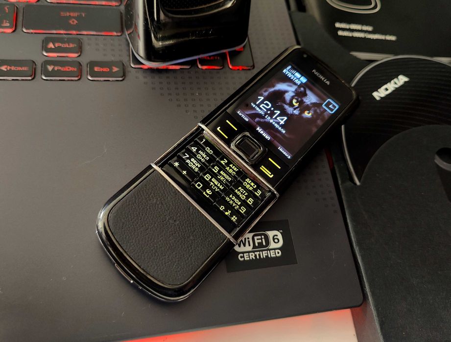 Nokia Arte 8800 Sapphire Black ! Life Timer 714 часов !: 10 500 грн ...